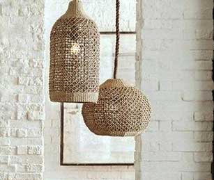 Jute Light Shades - Aurijinal.com